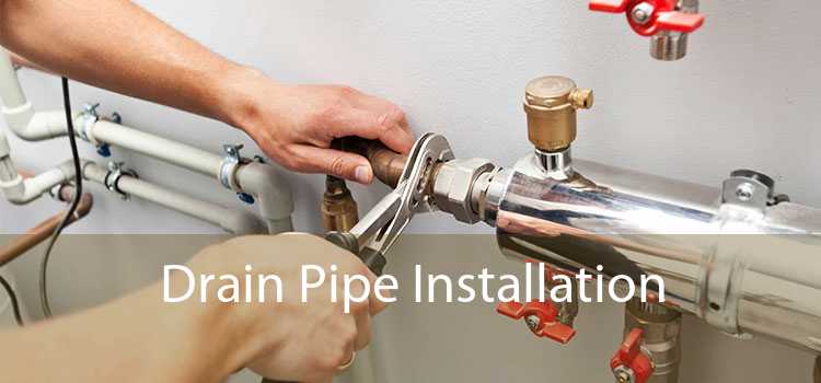 Drain Pipe Installation - Toilet And Sink Drain Pipe Installation