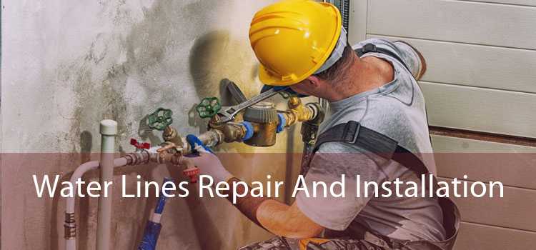 Water Line Repair And Installation - Best Water Line Damage Company